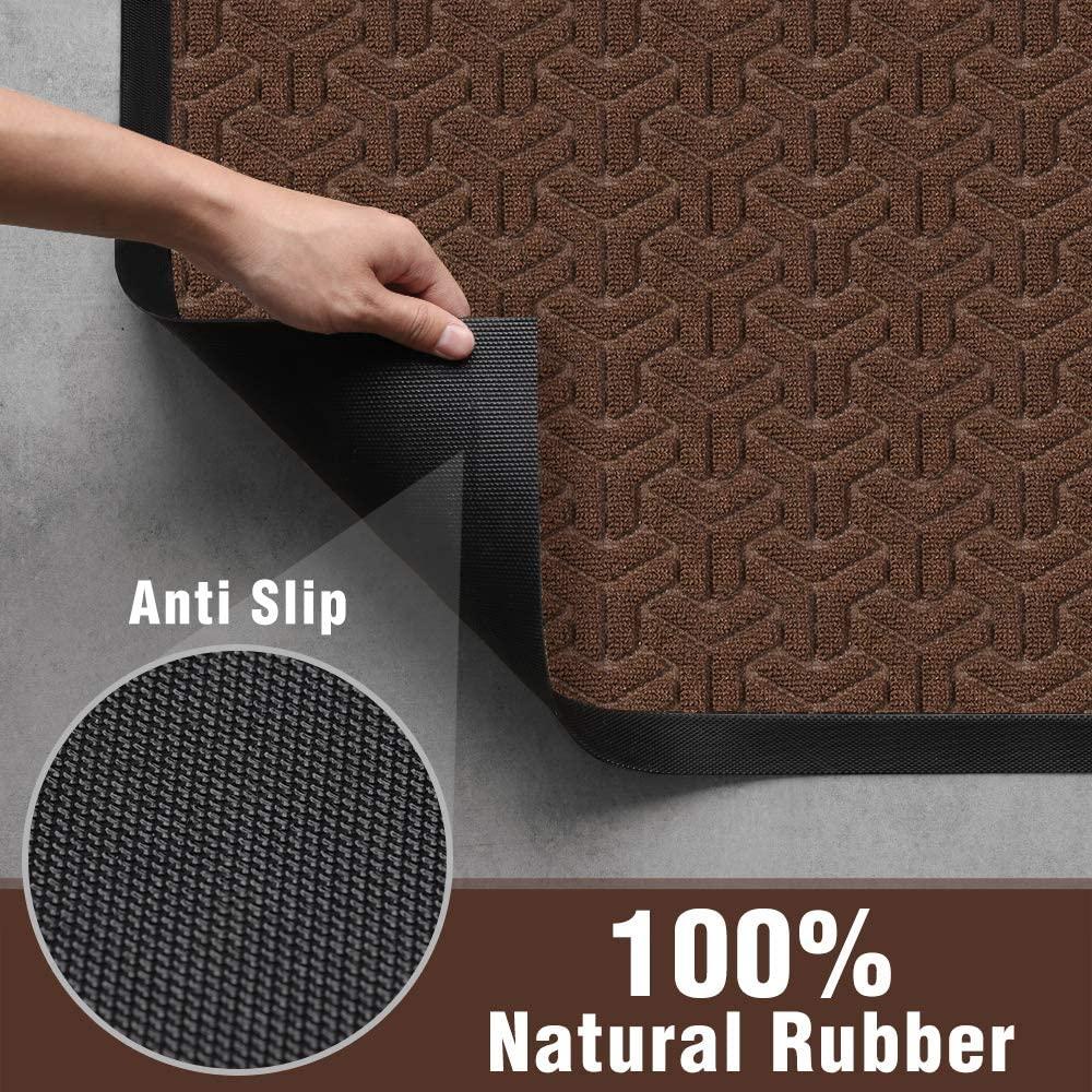 Amagabeli Large Outdoor Door Mats 36" x 24" for Front Door Entrance Ou