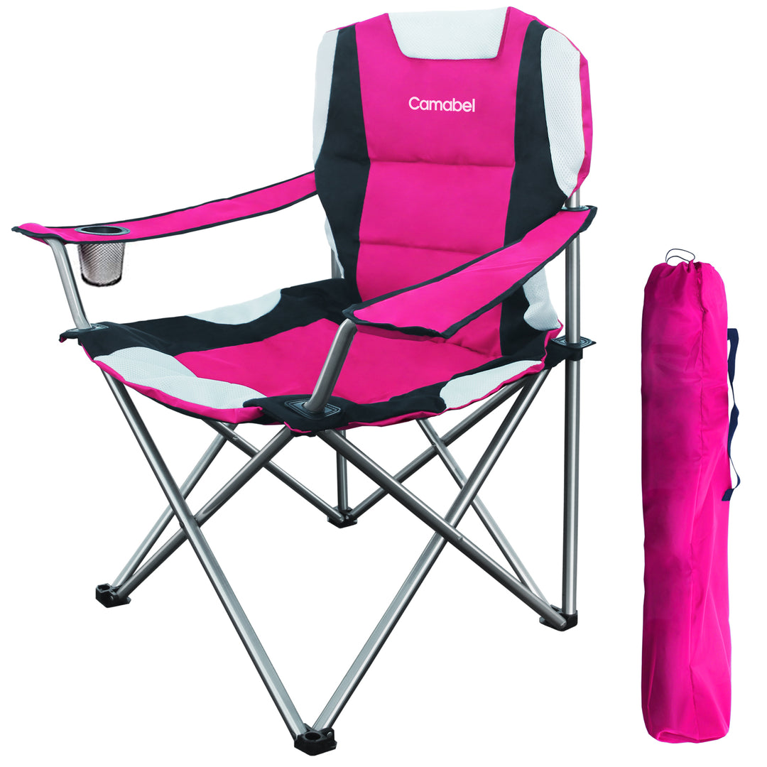Pink camping chair store